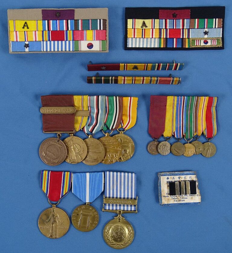 Named WWII / Korean War U.S. Navy Medals and Ribbons Group – Griffin ...