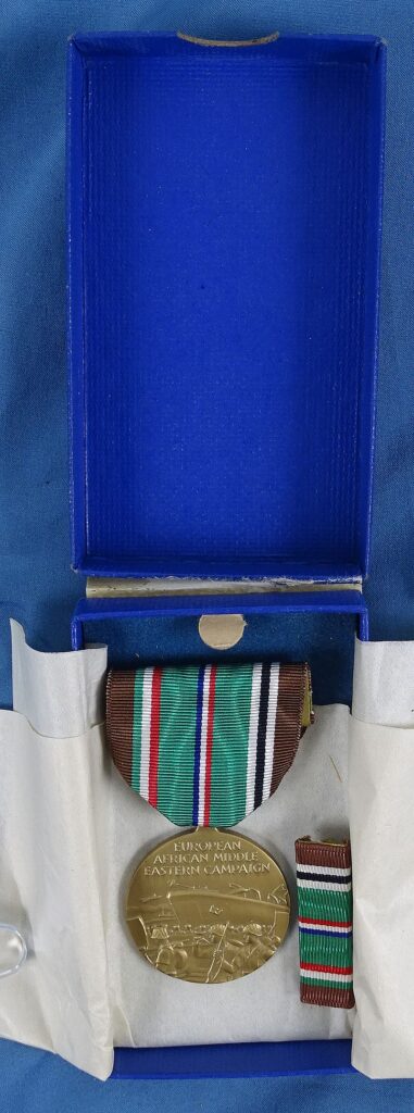 Mint Boxed WWII European African Middle Eastern Campaign Medal ...