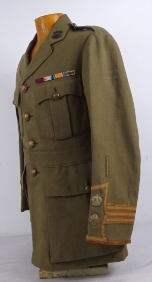 Named WWI British Lieutenant Colonel DSO Recipient Cuff Rank Tunic ...