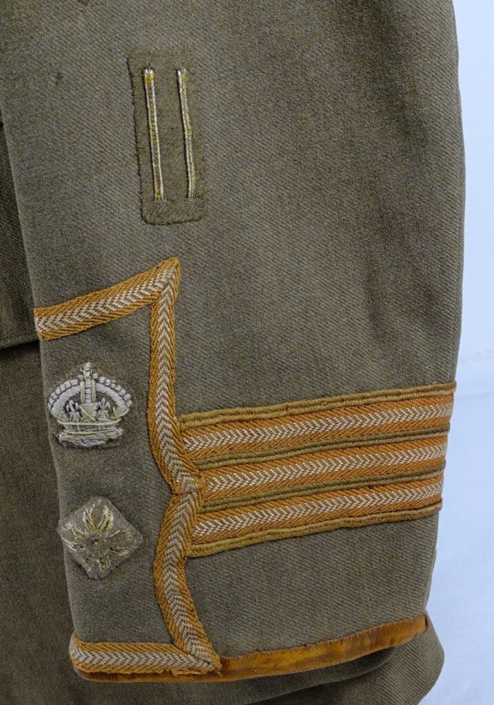 Named WWI British Lieutenant Colonel DSO Recipient Cuff Rank Tunic ...