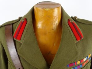 Named WWI British Lieutenant Colonel DSO Recipient Cuff Rank Uniform ...