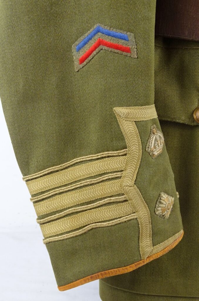 Named WWI British Lieutenant Colonel DSO Recipient Cuff Rank Uniform ...