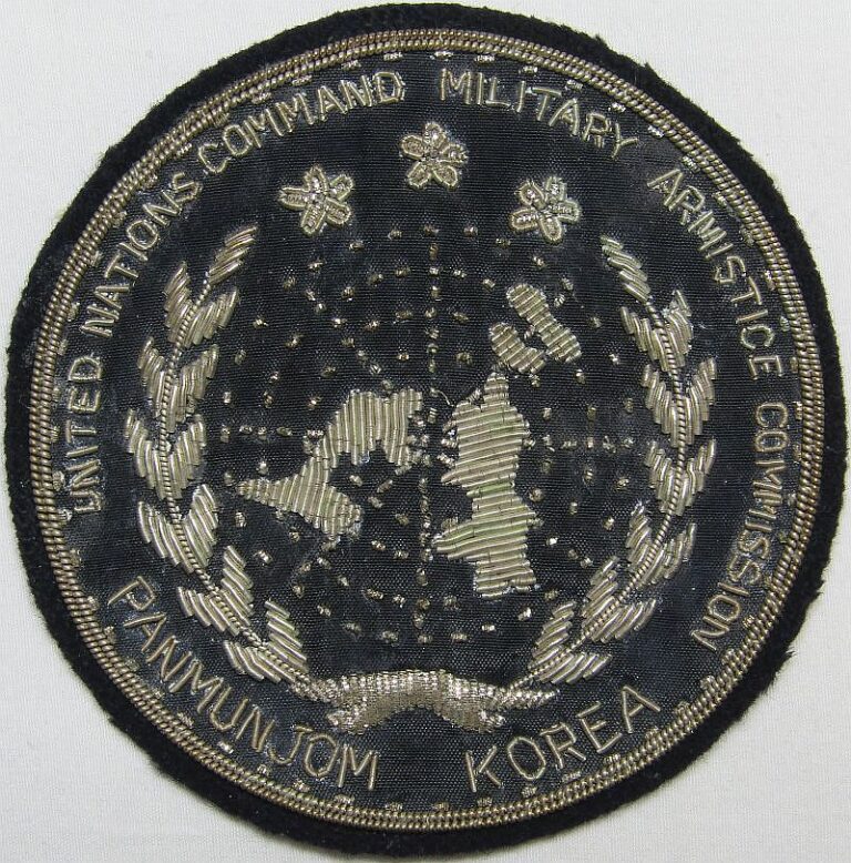 United Nations Command Military Armistice Commission Bullion Patch ...