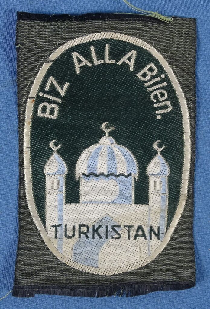 WWII German Army Turkistan Volunteer First Pattern Sleeve Insignia ...