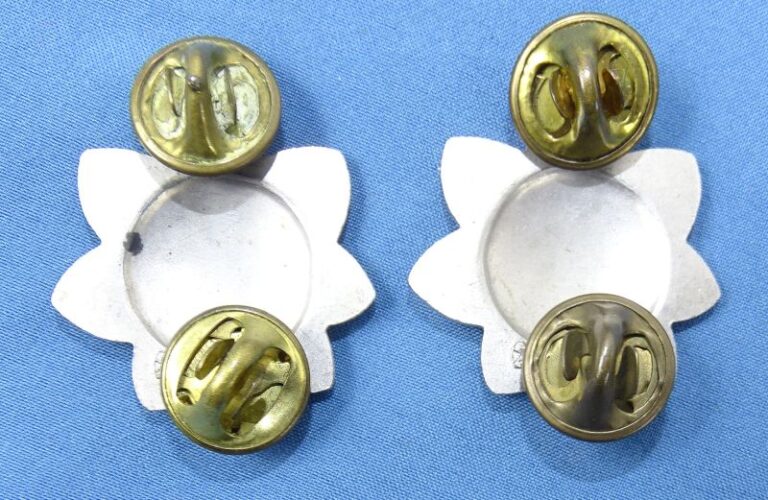 Pair Lt Colonel Collar Insignia – Griffin Militaria