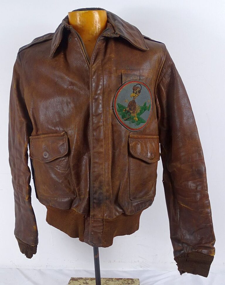 Large Identified WWII 8th Air Force Bomber Pilot Group with A-2 Flight ...