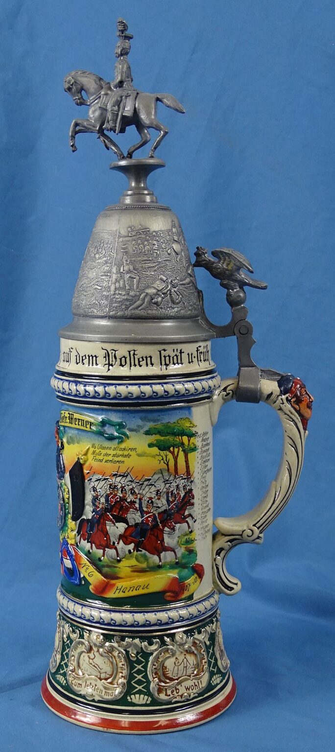 Named Imperial German 6th (Thuringian) Uhlan Regiment Reservist Stein ...