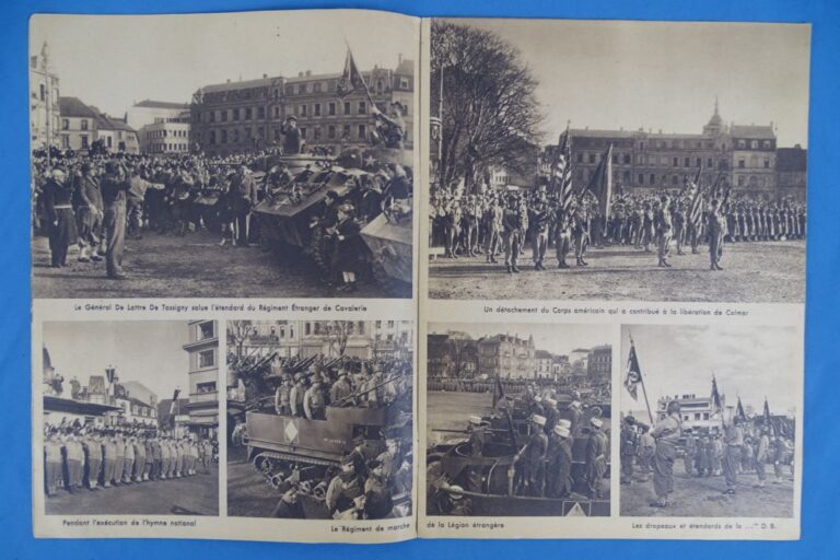 1945 French Magazine “La Iere Armee Francaise Victorieuse” (“The ...