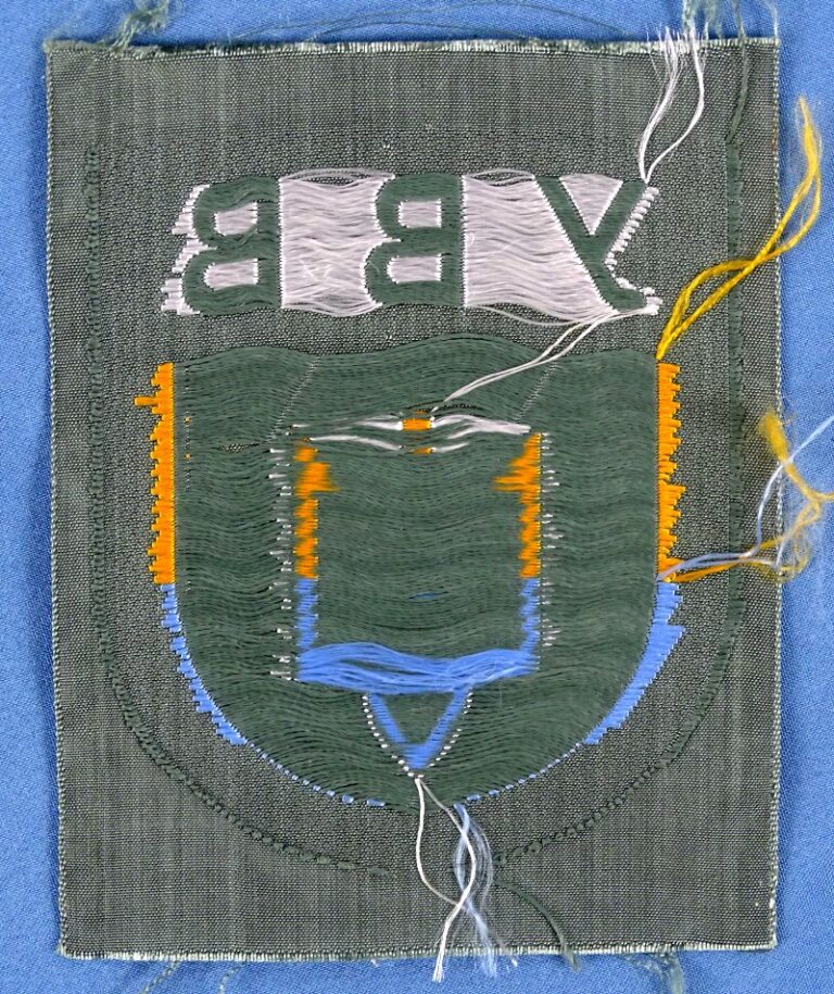 WWII German Army Ukrainian Volunteer “YBB” Sleeve Shield – Griffin ...