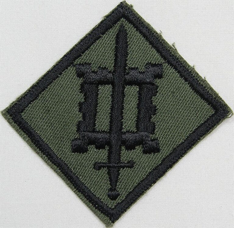 Theater Made 18th Engineer Brigade Patch – Griffin Militaria