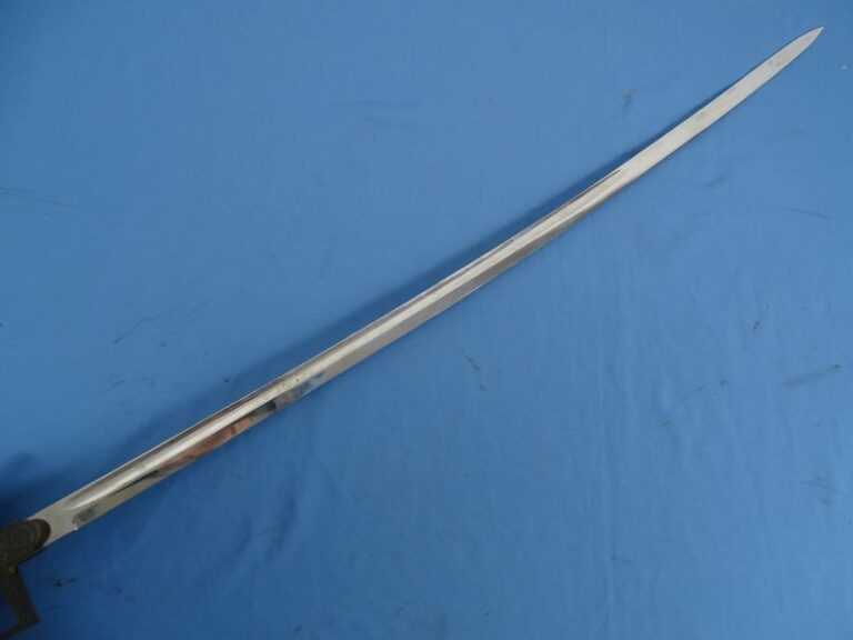 Untouched and Uncleaned Third Reich Officer Panther Head Sword by Anton ...