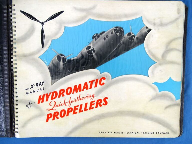 Large WWII Army Air Forces Technical Training Command Book: An X-Ray ...