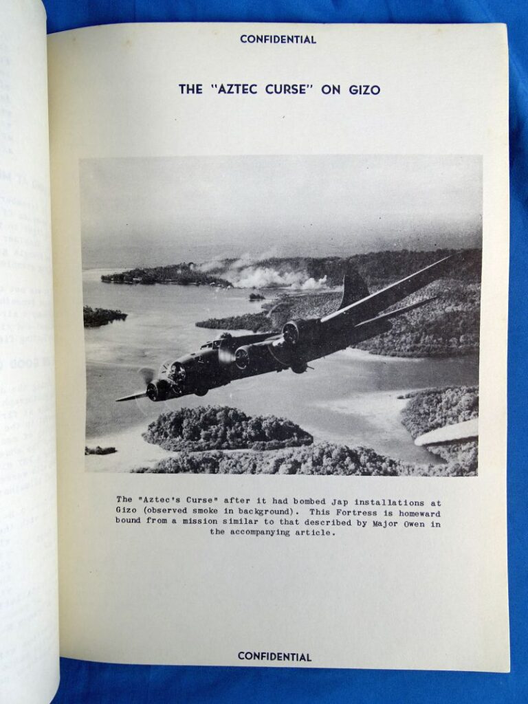 1943 Army Air Force Intelligence Reports – Griffin Militaria