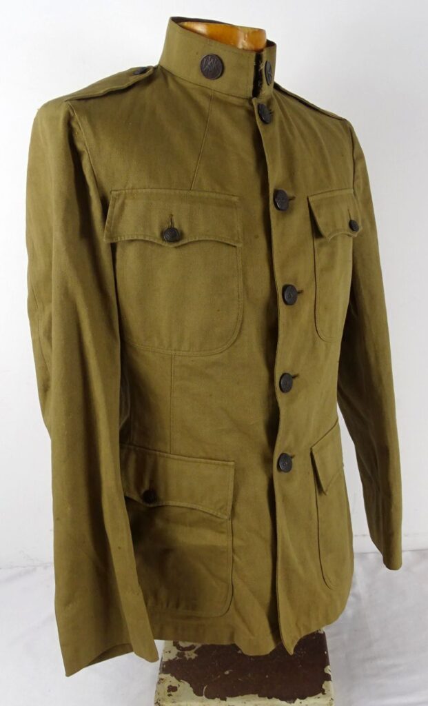 WWI 89th Division Infantry Cotton Tunic – Griffin Militaria