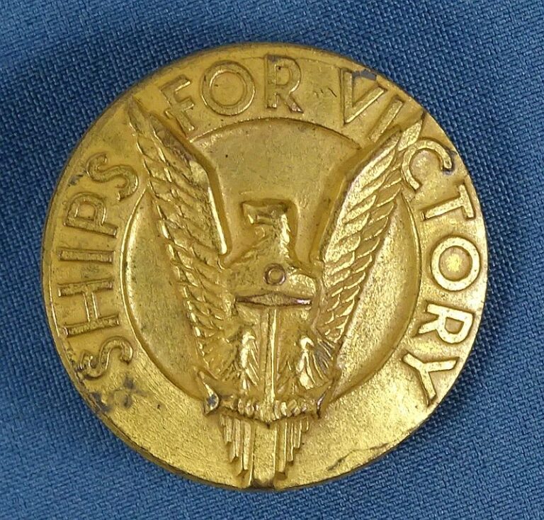 WWII Ships for Victory Pin – Griffin Militaria