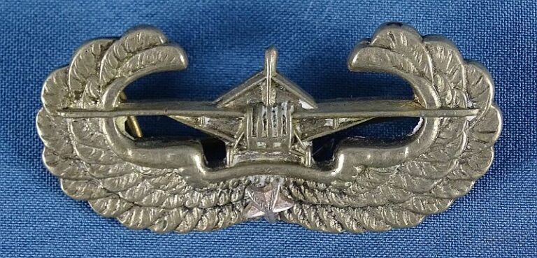 WWII British Made Pin Back Airborne Glider Troops Wing with Silver ...