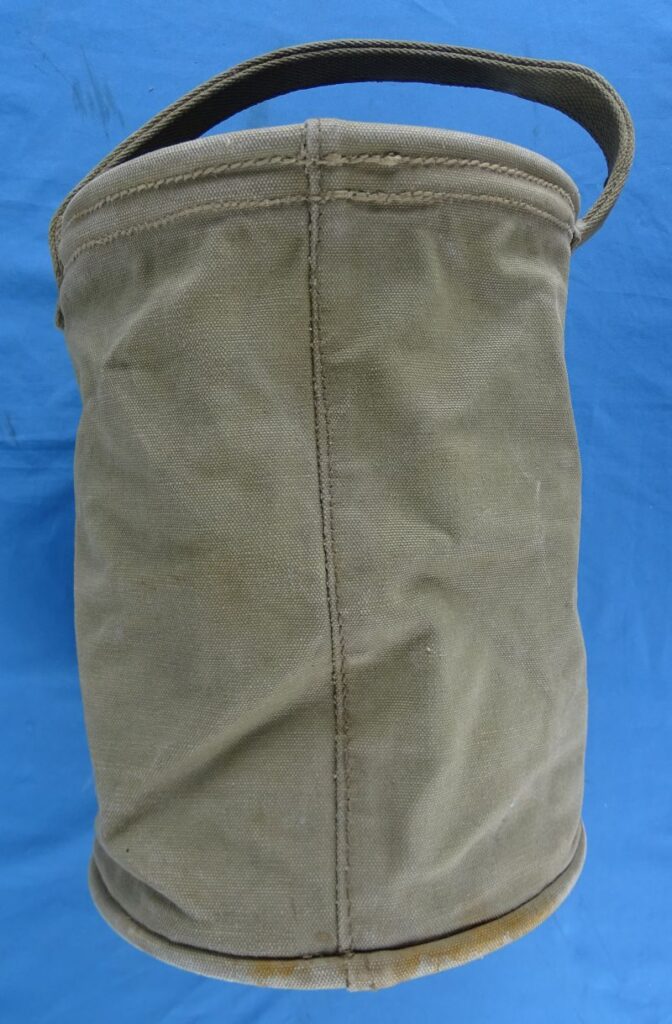 1943 Dated Collapsible U.S. Army Water Bucket – Griffin Militaria