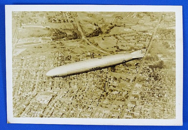 1920’s Photograph of the U.S. Navy Airship ZR-1 “USS Shenandoah” in ...