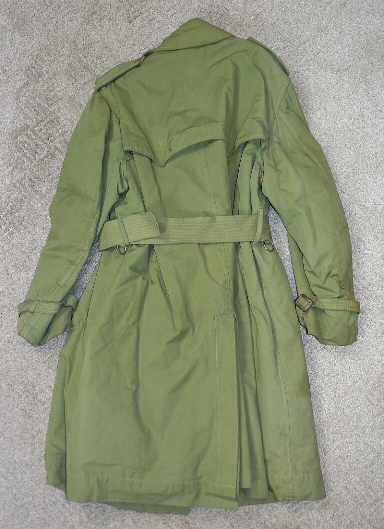 WWII WAAC Officer Trench Coat – Griffin Militaria