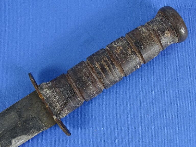 Named WWII U.S. Navy Seabees Unit Mark 2 Fighting Knife – Griffin Militaria