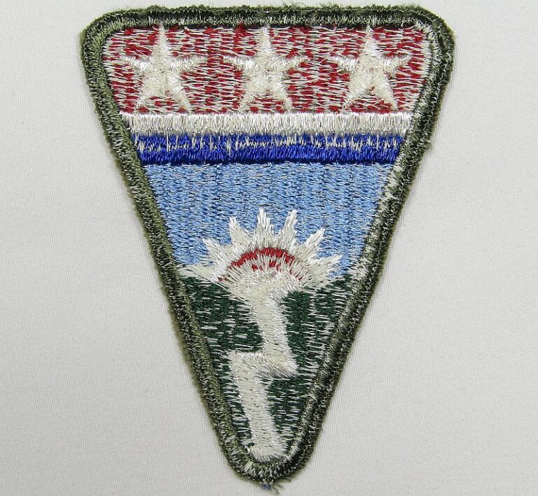 WWII Ledo Road Patch With OD Border – Griffin Militaria
