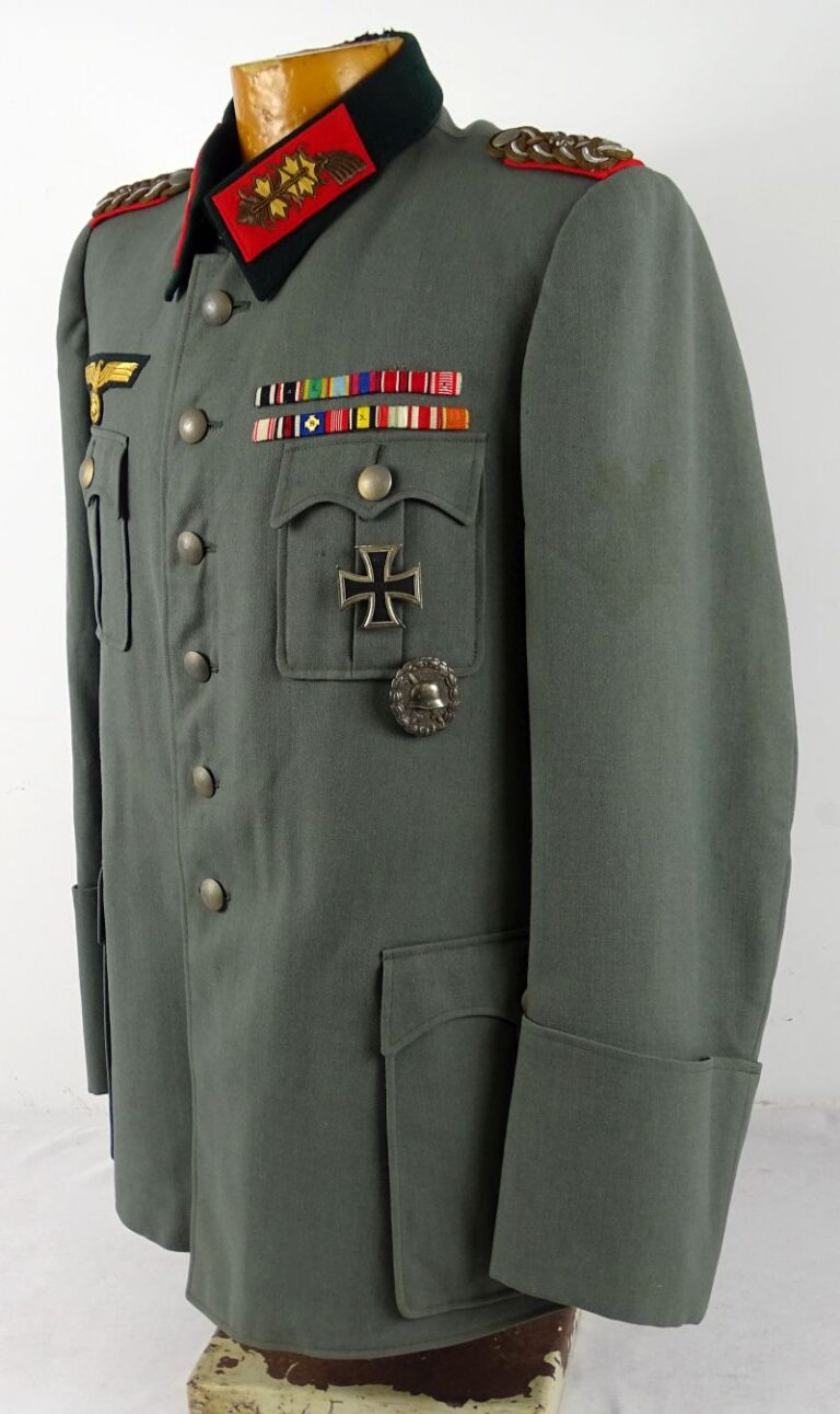 WWII Uniform of German Army General Major Doctor Heinrich Lohe ...