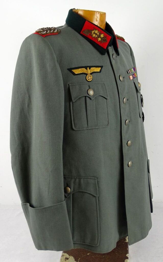 WWII Uniform of German Army General Major Doctor Heinrich Lohe ...