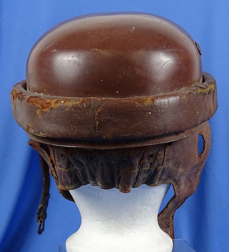 Third Reich Motorized Gendarmerie Motorcycle Crash Helmet by Erel ...