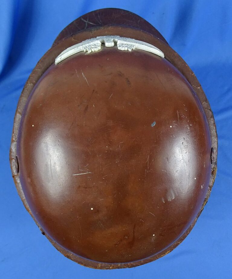 Third Reich Motorized Gendarmerie Motorcycle Crash Helmet by Erel ...