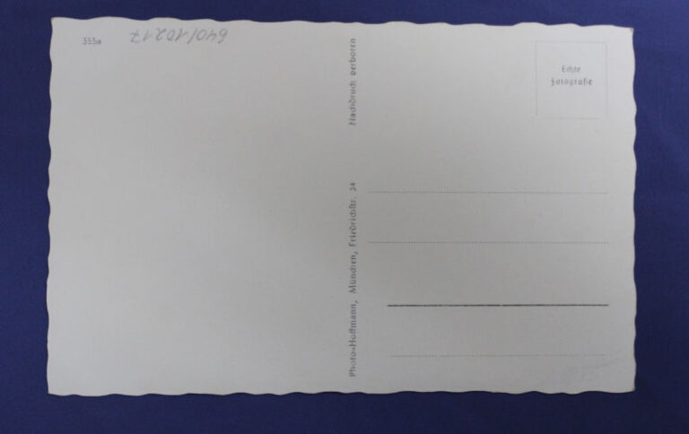 WWII German Kriegsmarine Grand Admiral Raeder Postcard – Griffin Militaria