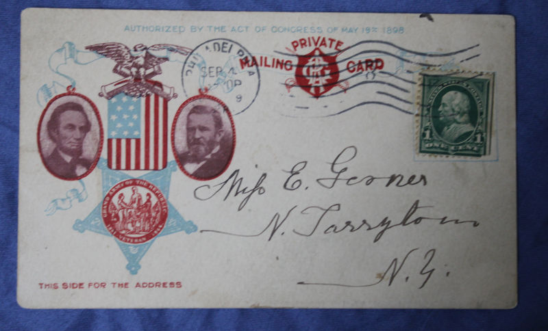 GAR 33rd National Encampment Philadelphia PA Postcard – Griffin Militaria