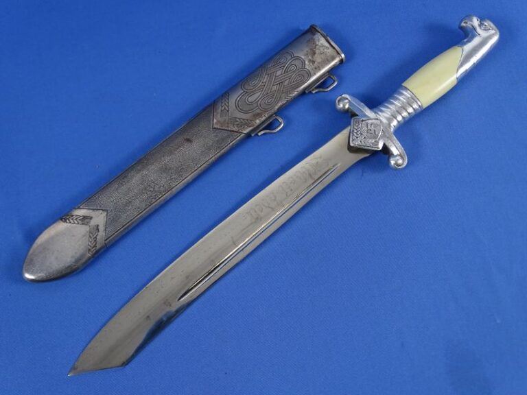 RAD Labor Service Officer Dagger by Julius Krebs – Griffin Militaria