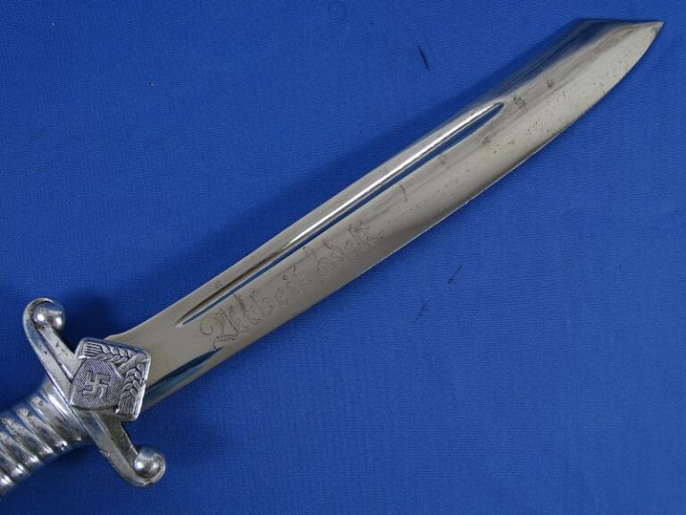 RAD Labor Service Officer Dagger by Julius Krebs – Griffin Militaria