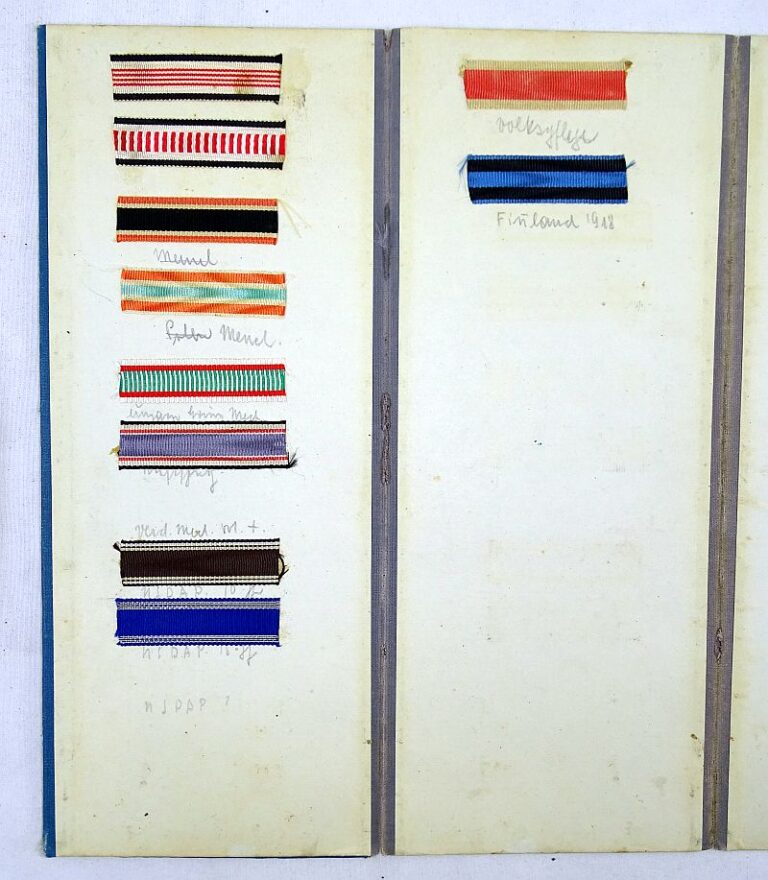 Imperial German and Third Reich Ribbons Identification Book – Griffin ...
