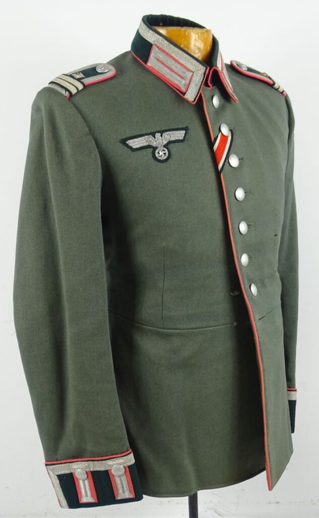 Named First Panzer Regiment Fahnenjunker Feldwebel Waffenrock Dress ...