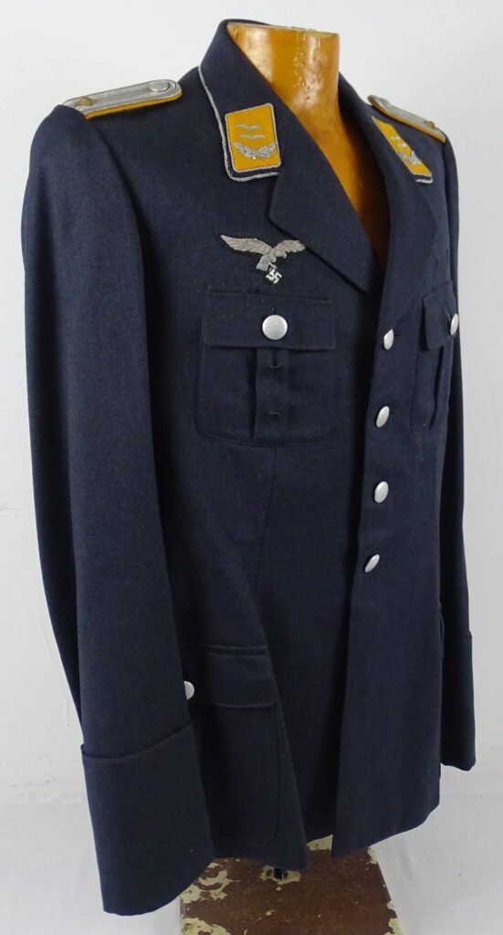 Luftwaffe Oberleutnant of Flight or Paratroops Uniform with Tunic and ...