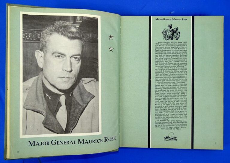 ETO Printed Unit History of the Third Armored Division: “Spearhead in ...