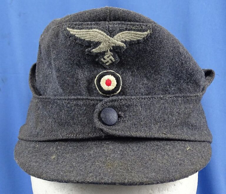 Luftwaffe EM/NCO Short Bill Bergmutze Mountain Cap – Griffin Militaria