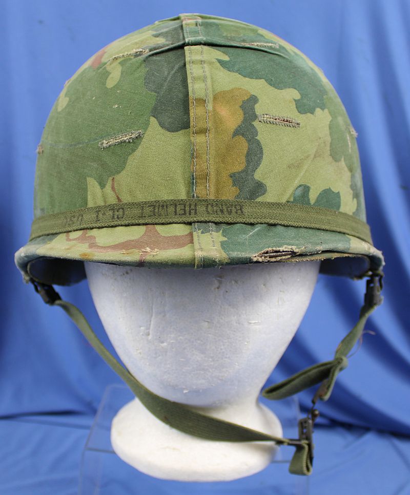 Vietnam War M1C Paratrooper Helmet – Griffin Militaria