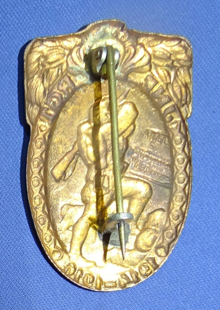 Austro-Hungarian 23rd Inf Regt 1914-1916 Cap Badge – Griffin Militaria