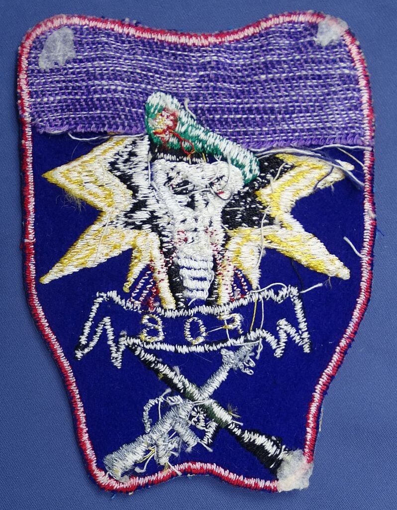 Forward Operating Base Blue Tooth Patch – Griffin Militaria