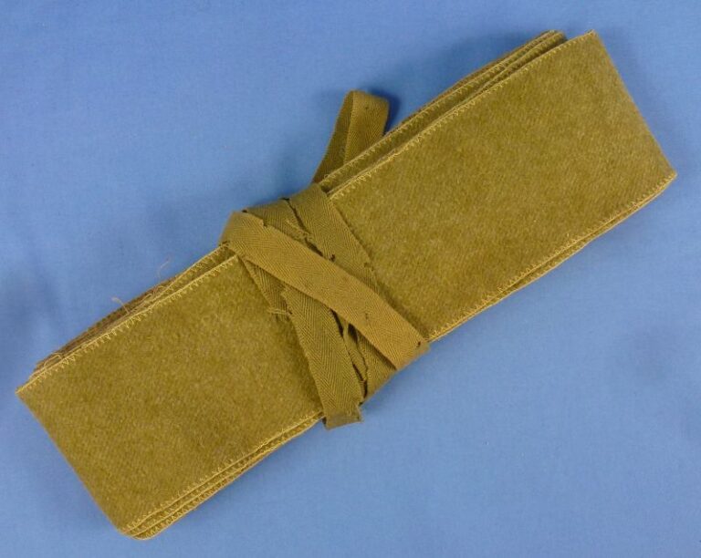 WWII Japanese Navy EM/NCO Green Wool Puttees – Griffin Militaria