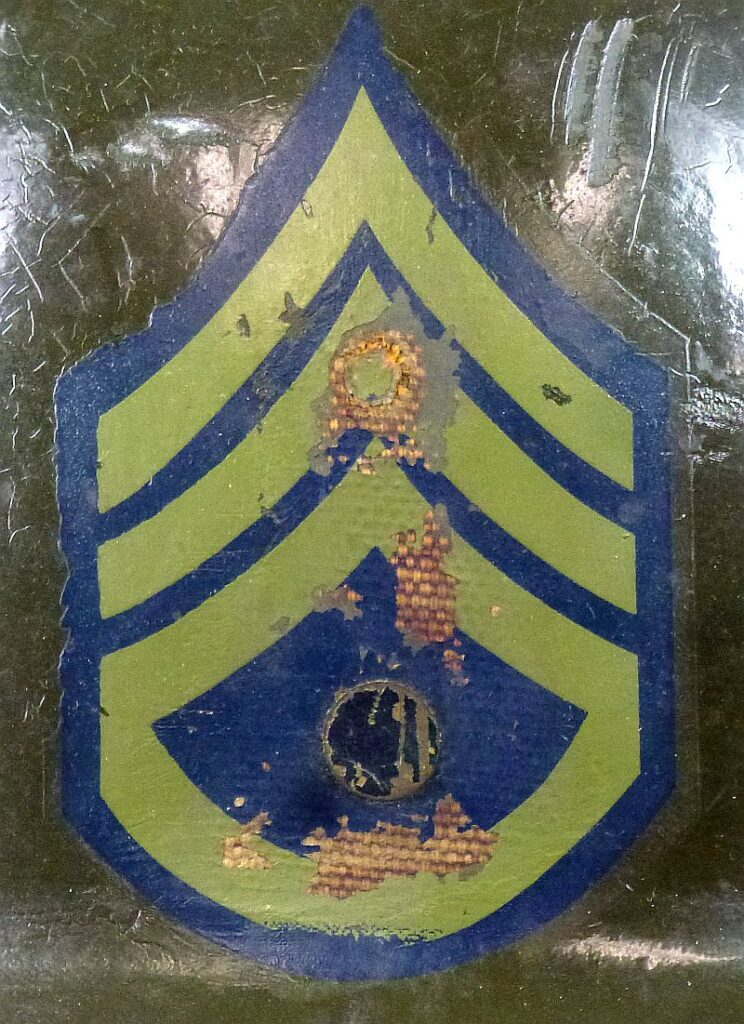 Named 159th Transportation Battalion Staff Sergeant Parade M1 Helmet ...
