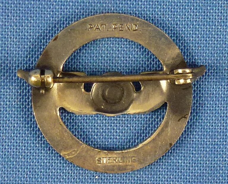 CAA War Training Service Sterling Pin – Griffin Militaria