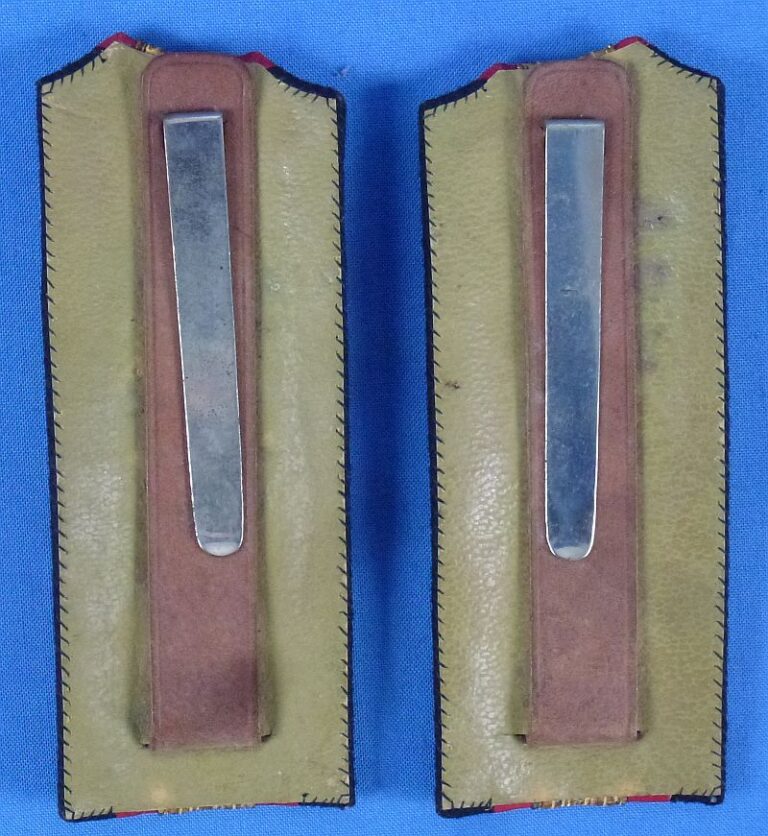 Pair Japanese Navy Medical Lieutenant Shoulder Boards – Griffin Militaria