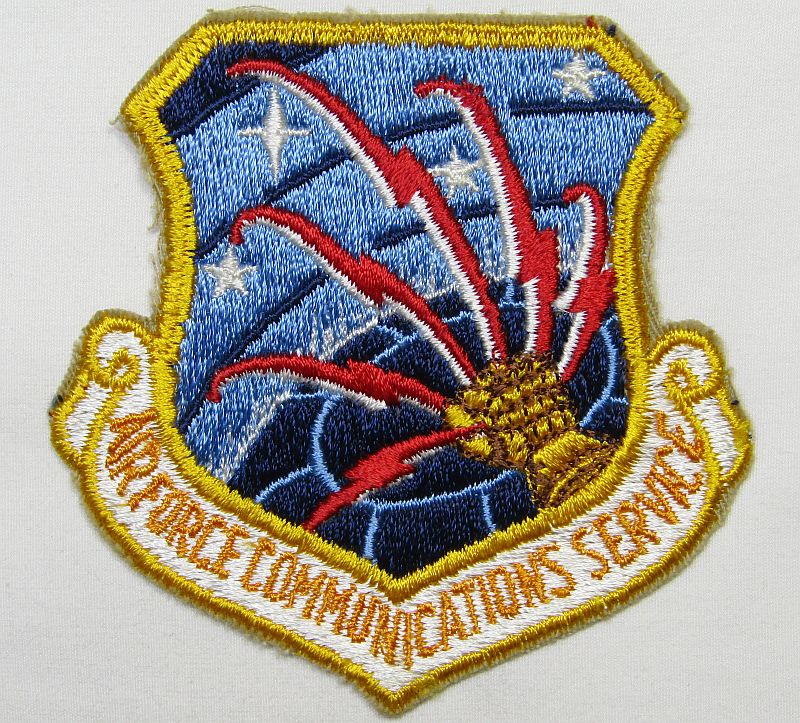 Air Force Communications Service Patch – Griffin Militaria
