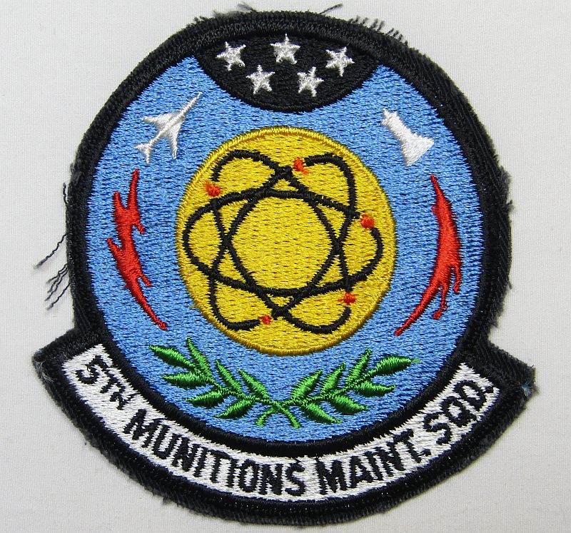 5th Munitions Maintenance Squadron Patch – Griffin Militaria