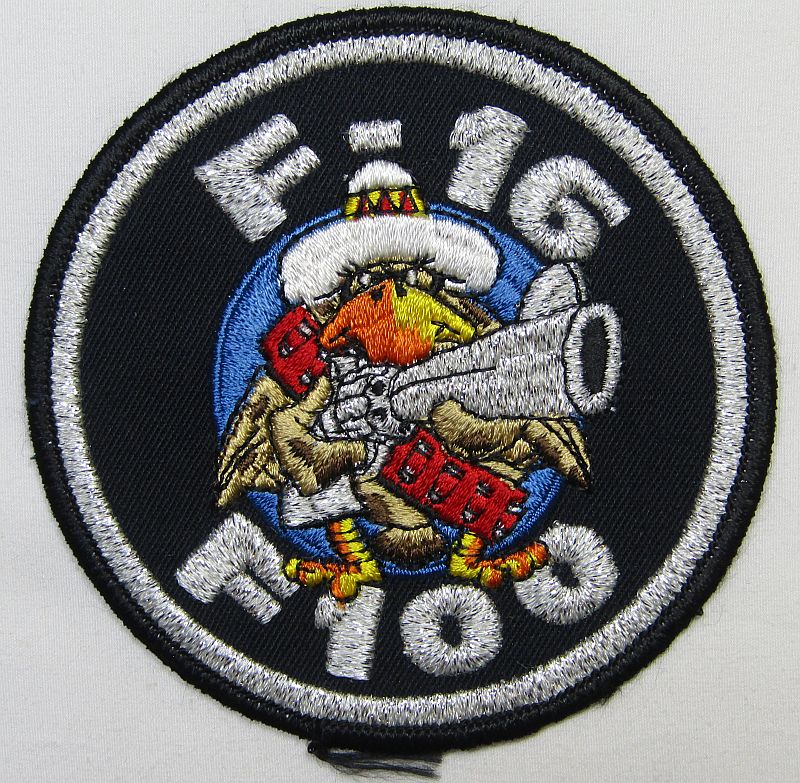 F-16 F100 Patch – Griffin Militaria
