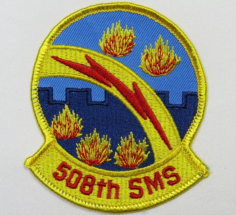 508th Strategic Missile Squadron Patch – Griffin Militaria