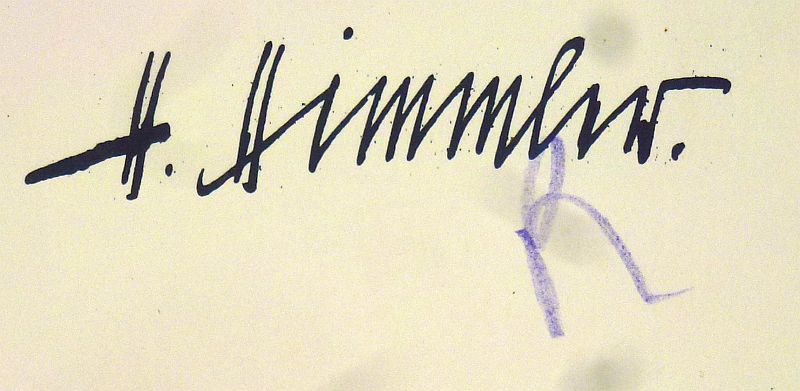 A Secret 1945 Signed Heinrich Himmler Order Creates the 26th Waffen SS ...